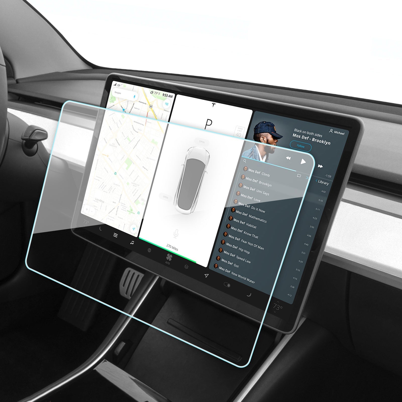 Screen Protector for Tesla Model Y & Model 3 – mydigitalwellness.store
